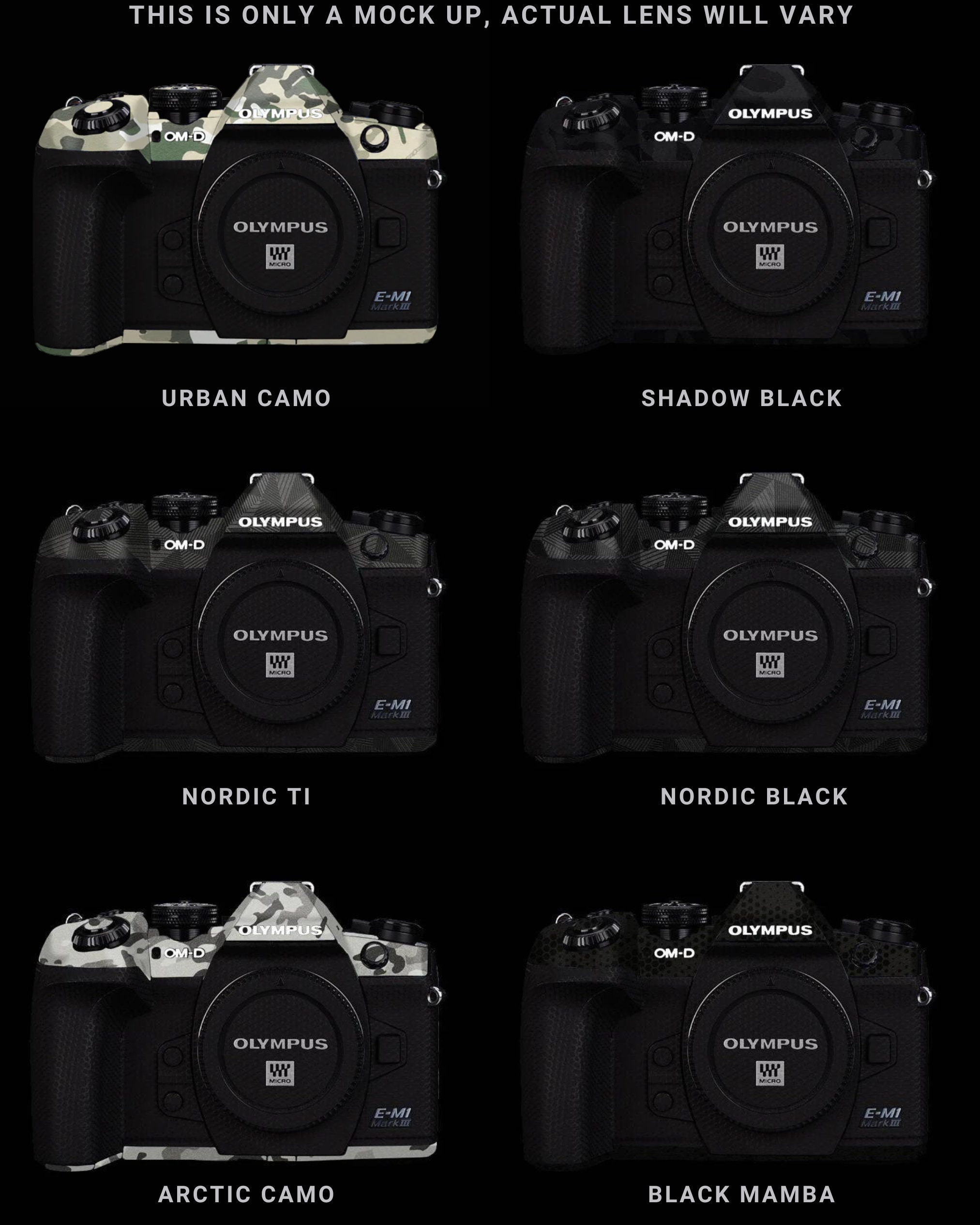 Customized Olympus Camera Skins, Wrap Skins for Olympus Cameras - Etsy