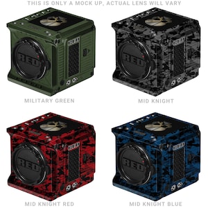 RED Komodo Full Body Protection Skins, Vinyl Wrap Skins for RED Cameras ...