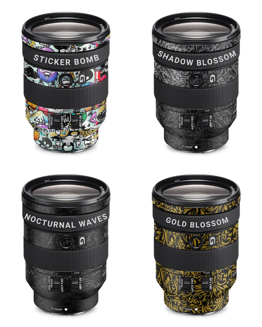 Sony Tamron Camera Lens Skins Customized Sony Tamron Camera Lens Skin ...