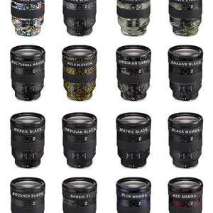 Sony Tamron Camera Lens Skins Customized Sony Tamron Camera Lens Skin ...