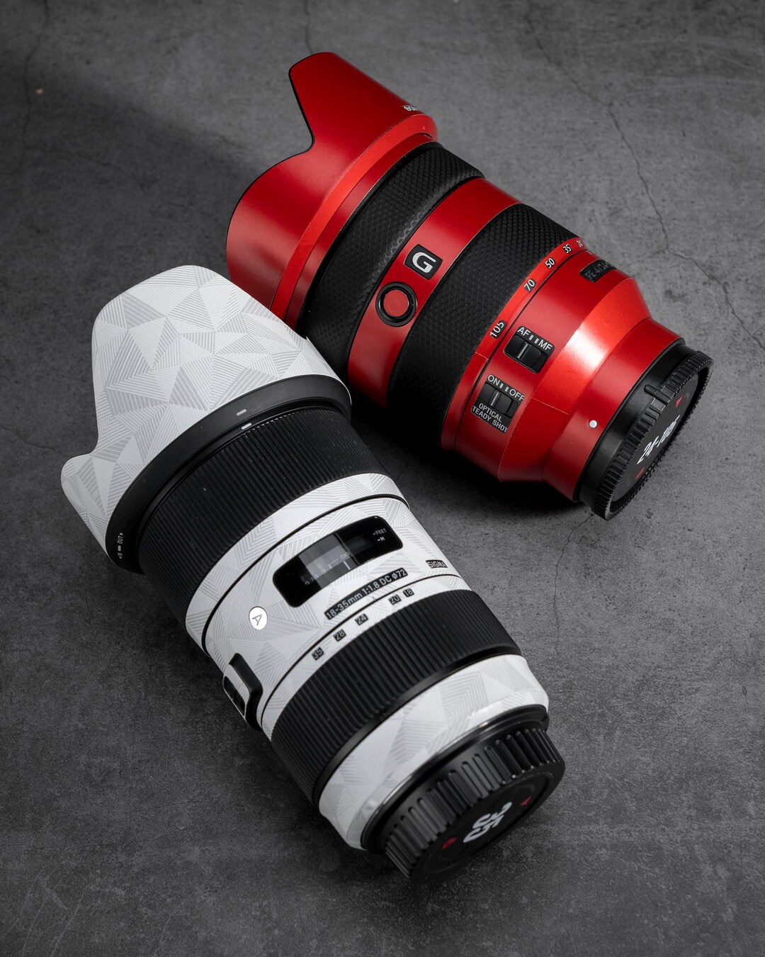 Sony Mount Sigma Camera Lens Skins Customized Sony Lens Protection Skin ...