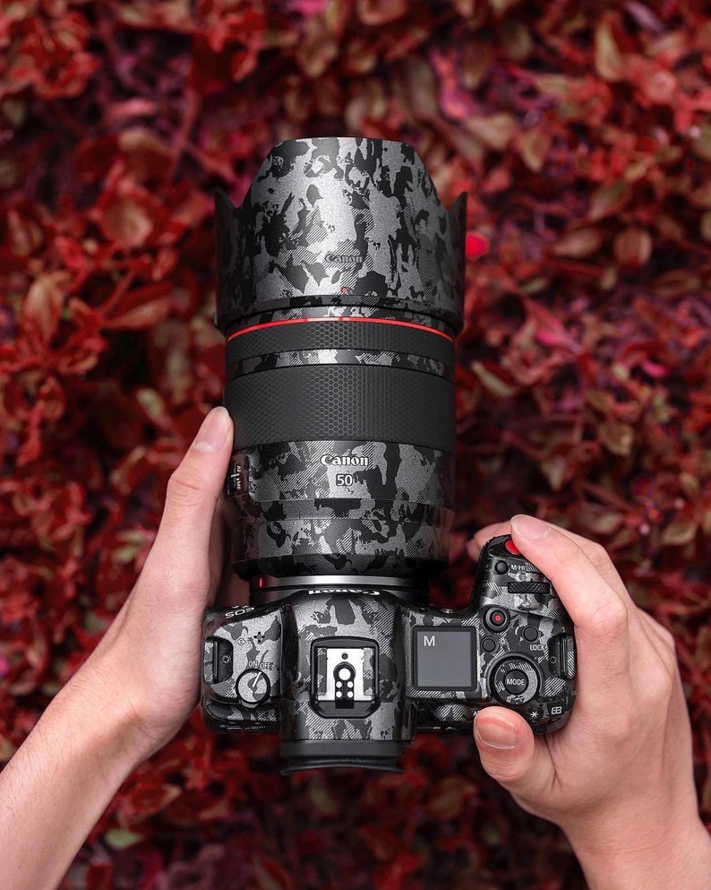 Canon EF Camera Lens Skins Canon USM Lens Wrap Customized Camera Lens ...