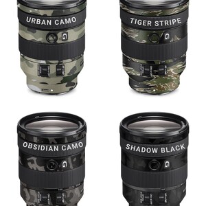 Sony Tamron Camera Lens Skins Customized Sony Tamron Camera Lens Skin ...