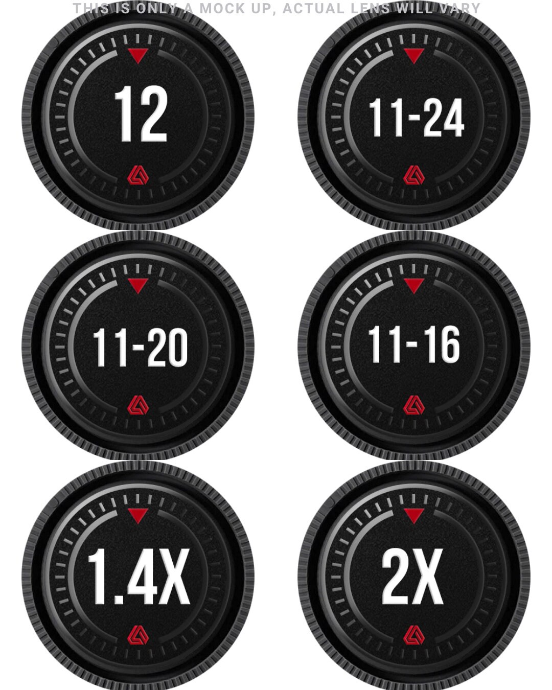 Custom Rear Lens Cap Indicator Labels With Focal Length Indicator V1 ...