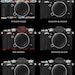 FUJIFILM X100VI Camera Skins Customized Camera Lens Skin Wraps Fujifilm ...