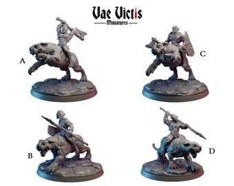 Dnd Mounted Orc - Etsy