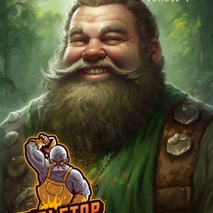 10 Male Dwarves NPC Portraits for Dnd and Other Fantasy - Etsy
