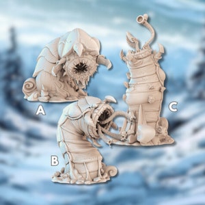 Frozen City Monsters for Frostgrave, Dnd and Other Fantasy Tabletop ...
