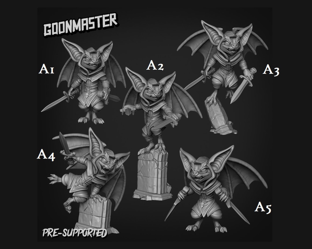 Bat Rogue and Assassin | Humanoid Animalfolk for Dnd and Fantasy ...