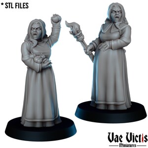 Witch Hunt NPC Bundle With Judge, Witch and Hunters | Commoner ...