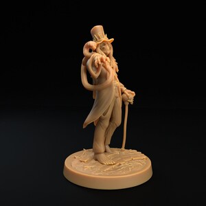 Voodoo Priest With Tophat and Snake | Swamp Miniature for Dnd and ...