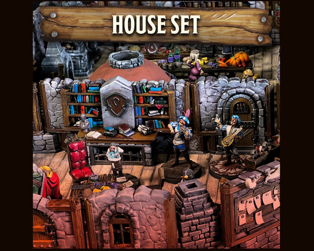 28mm House Furniture and Other Miniature Bits for a Tavern or a Mansion ...