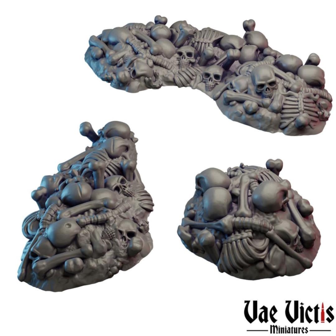 Bone Pile Body Parts Bone Mountain | Dungeons and Dragons | 28 Mm ...
