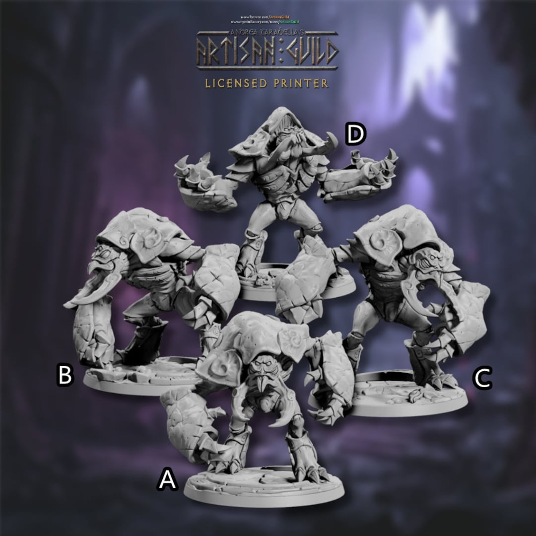 Umberhulk Miniature | Different Poses | Underdark Monsters for Dnd and ...
