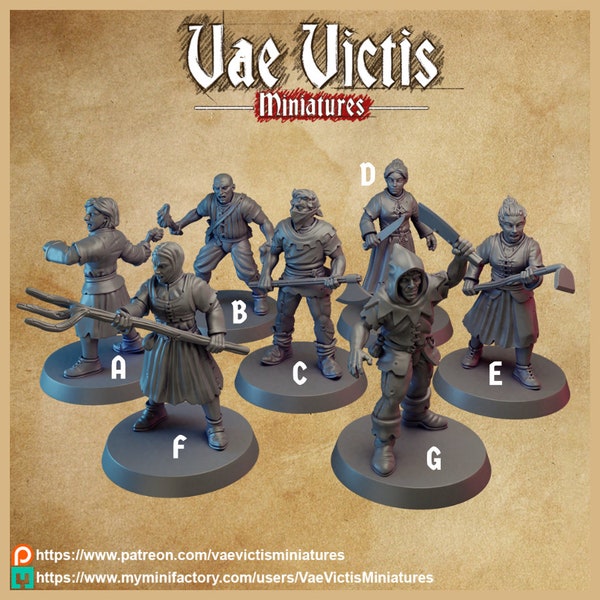 Dnd Villagers - Etsy