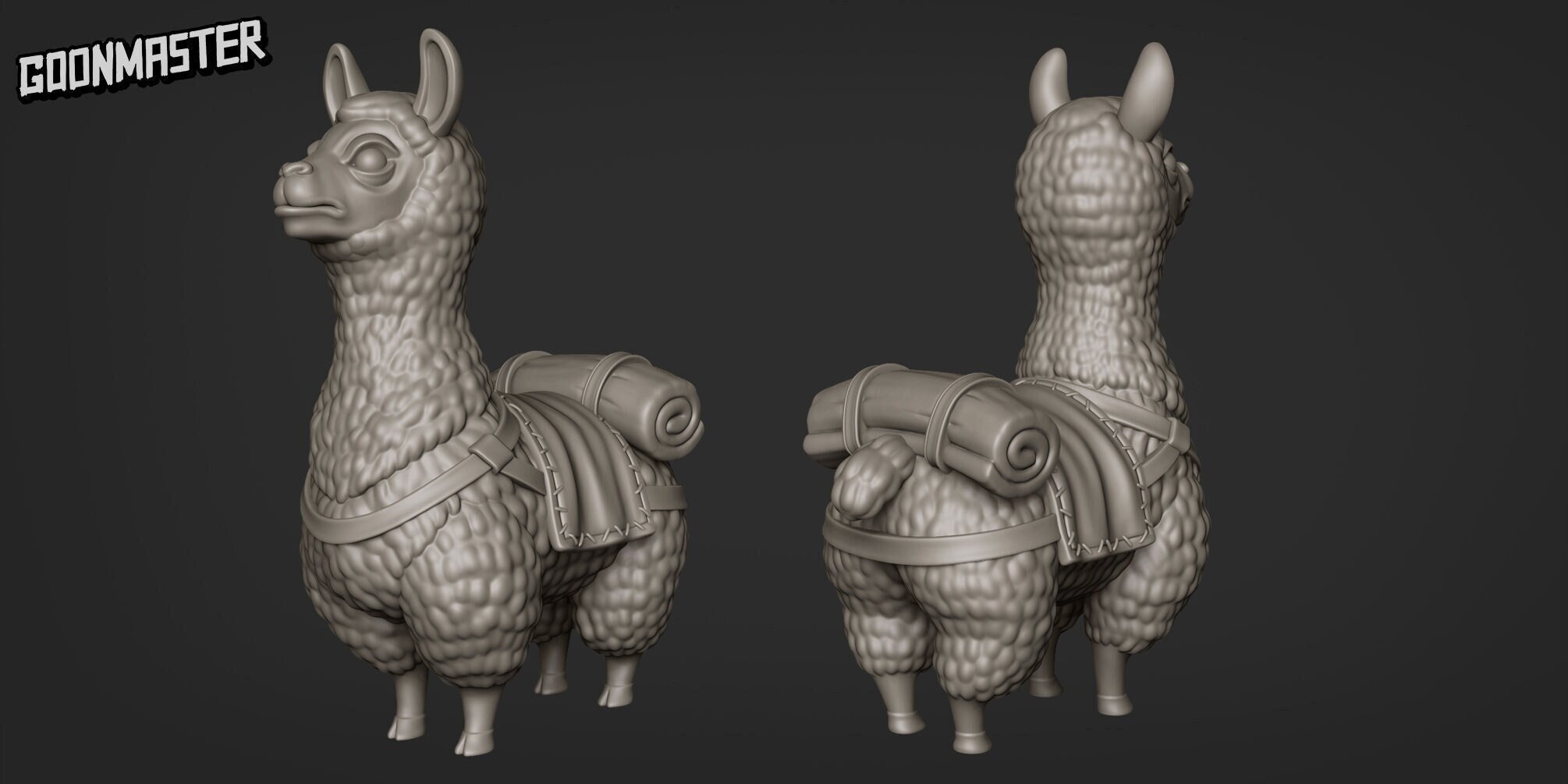 Pack Alpaca From Goonmaster | 3D Model | Tabletop Miniature | Dnd ...