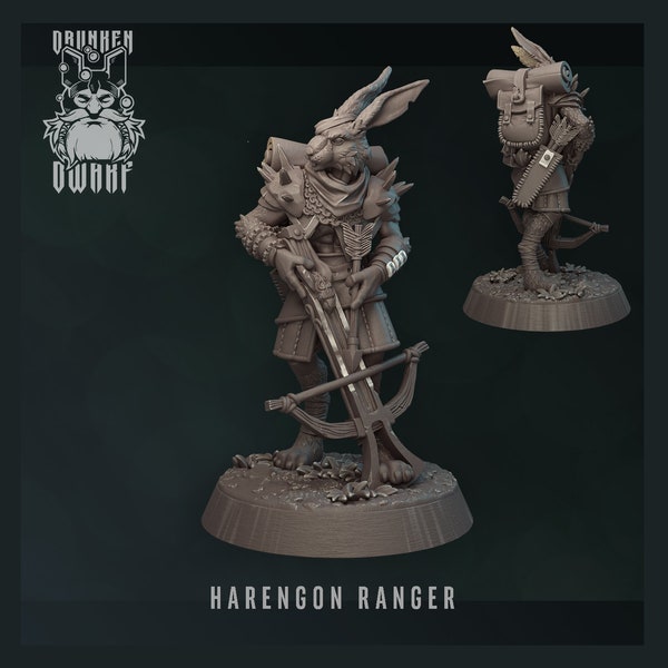 Dwarf Miniature Miniatures Dnd Ranger - Etsy