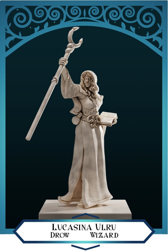 Female Spellcasters Set 1 Dnd is a Woman Female - Etsy