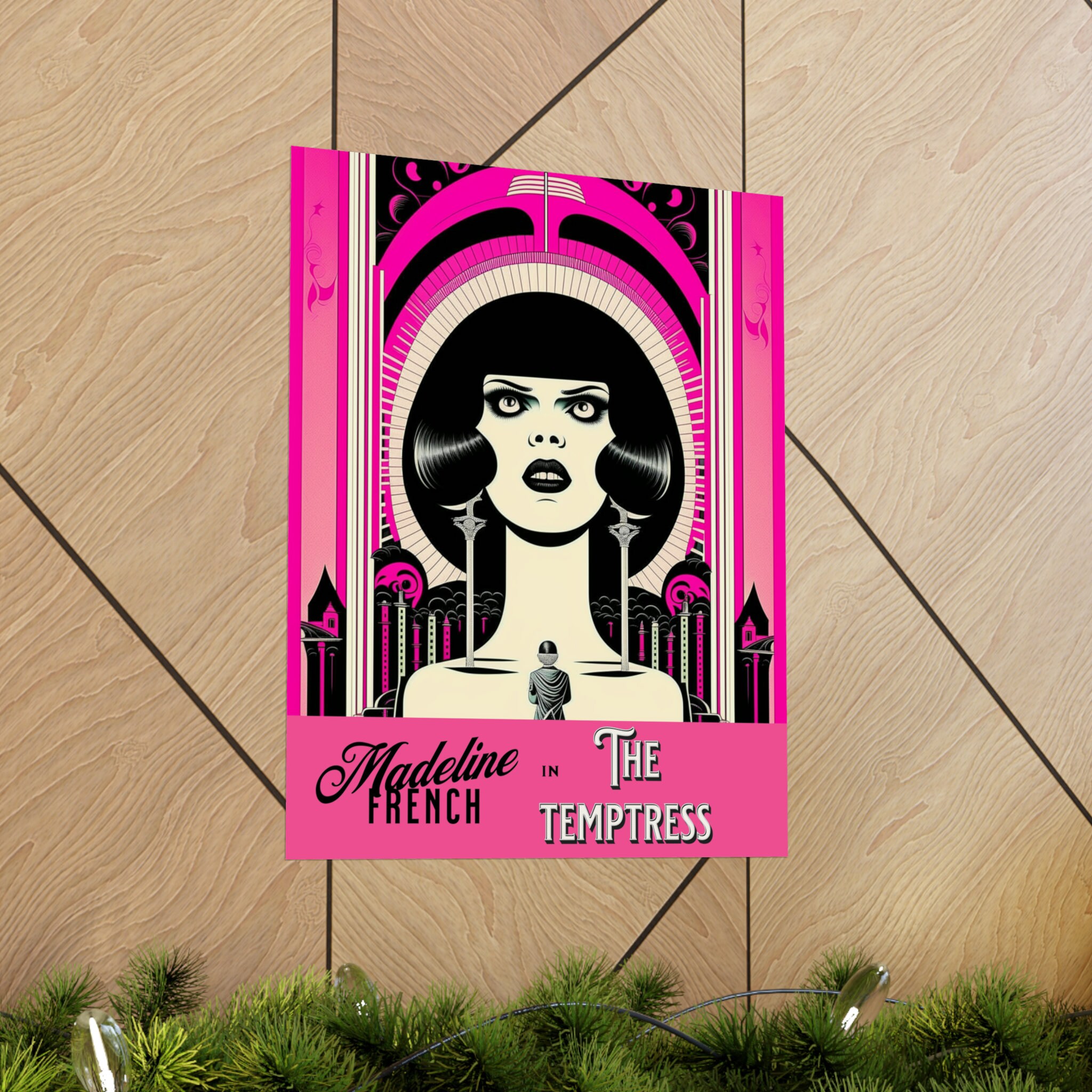 Enchanting Shadows: the Temptress' Haunting Matte Vertical Posters - Etsy