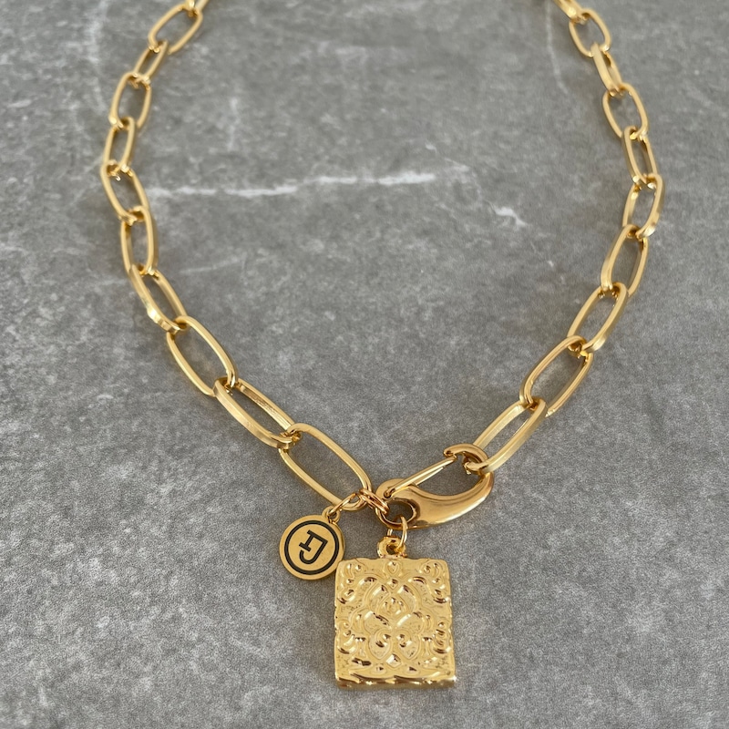 Gold Necklace - Etsy