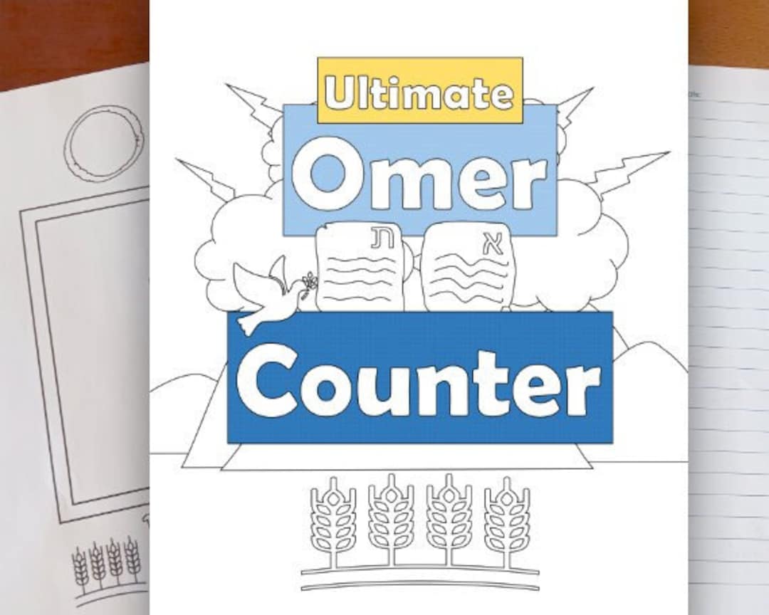 Ultimate Omer Counter Bible Study Pack: 50-day Journey to Shavuot With ...