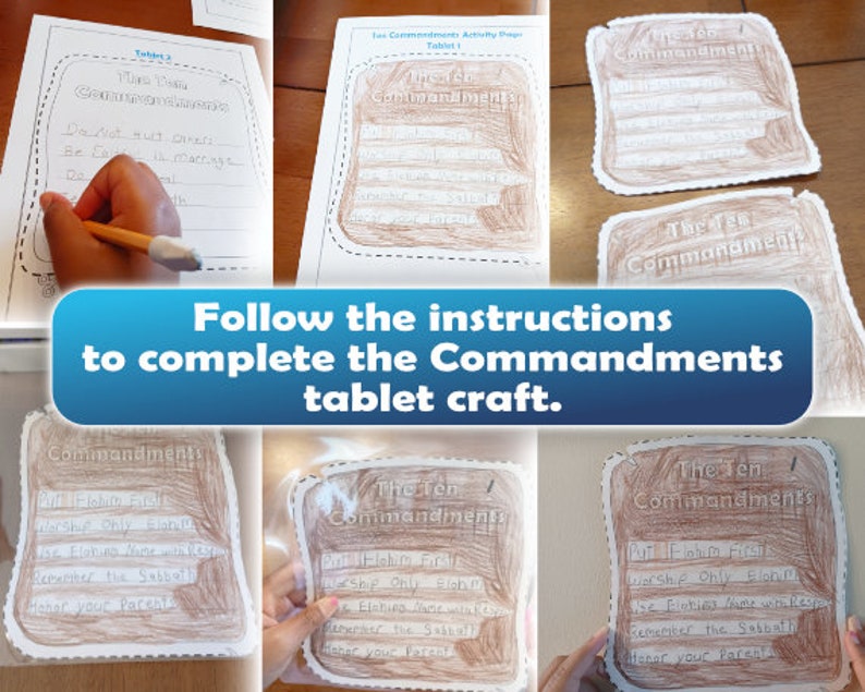 Pentecost-shavuot | Learn the Ten Commandments Bible Study Activity ...