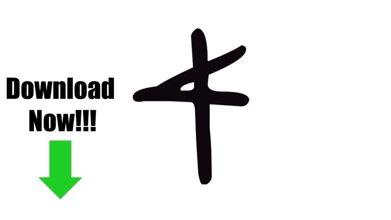 Paleo Hebrew Alphabet Multiple File Format Use the Paleo Aleph Bet, for ...