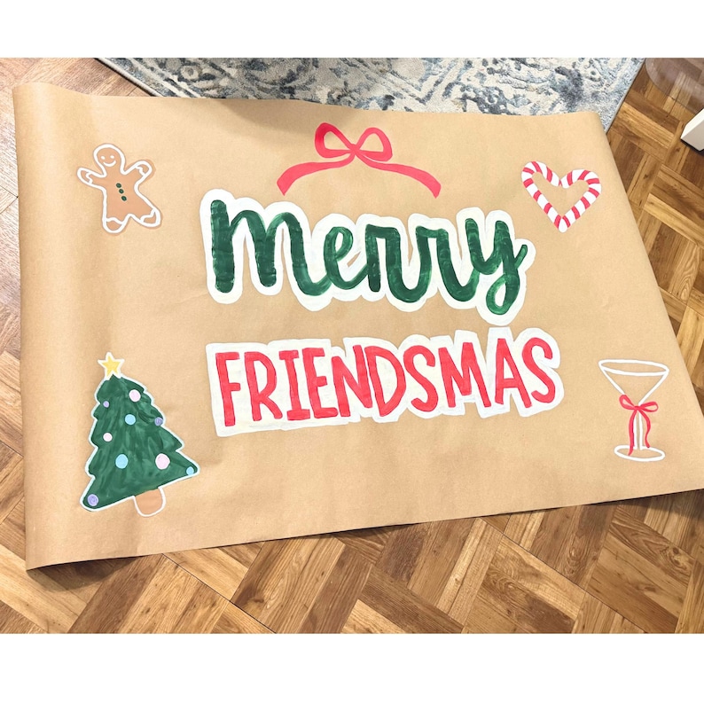 READY TO SHIP Holiday Banner, Christmas Banner, Friendsgiving Banner ...