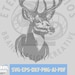 Buck SVG PNG, Big Buck, Big Rack Svg, Whitetail Svg, Hunting Svg, Deer ...