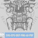 Turkey Biker Svg, Biker Thanksgiving Svg, Turkey SVG, Turkey PNG ...