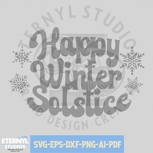 Winter Solstice Svg, Christmas Text Svg, Christmas Quote Svg, Christmas ...