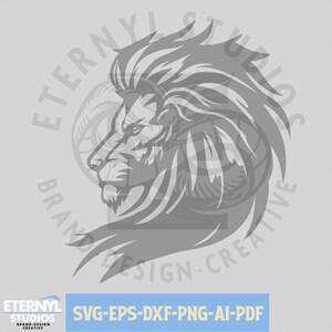 Lions Mascot SVG PNG, Lion, School Mascot, Football Mascot, Sports ...