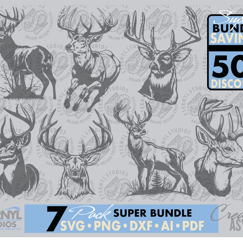 Deer Head Trophy - Etsy