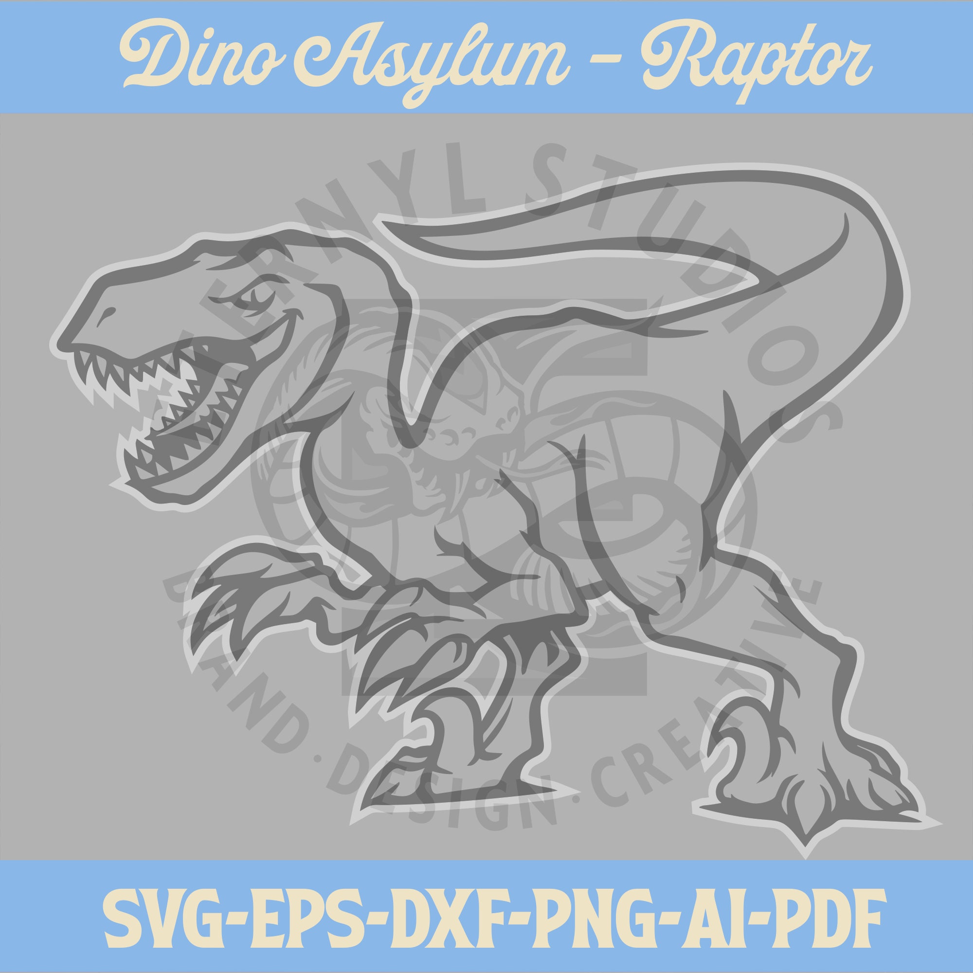 Raptor SVG PNG 4pack Vector Bundle Raptor Art Instant - Etsy