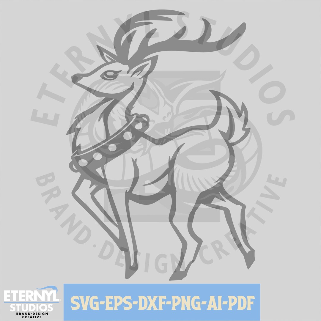 Reindeer Svg, Cute Reindeer, Christmas Svg, Santa Reindeer SVG, PNG ...
