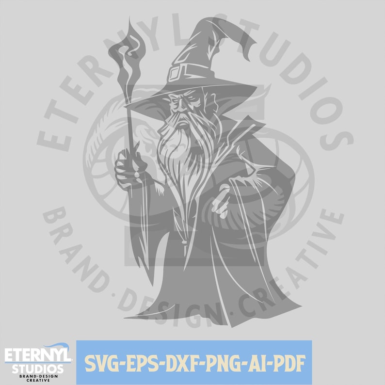 Wizard SVG PNG Magic Wizard Magical Wizard Wise Wizard - Etsy