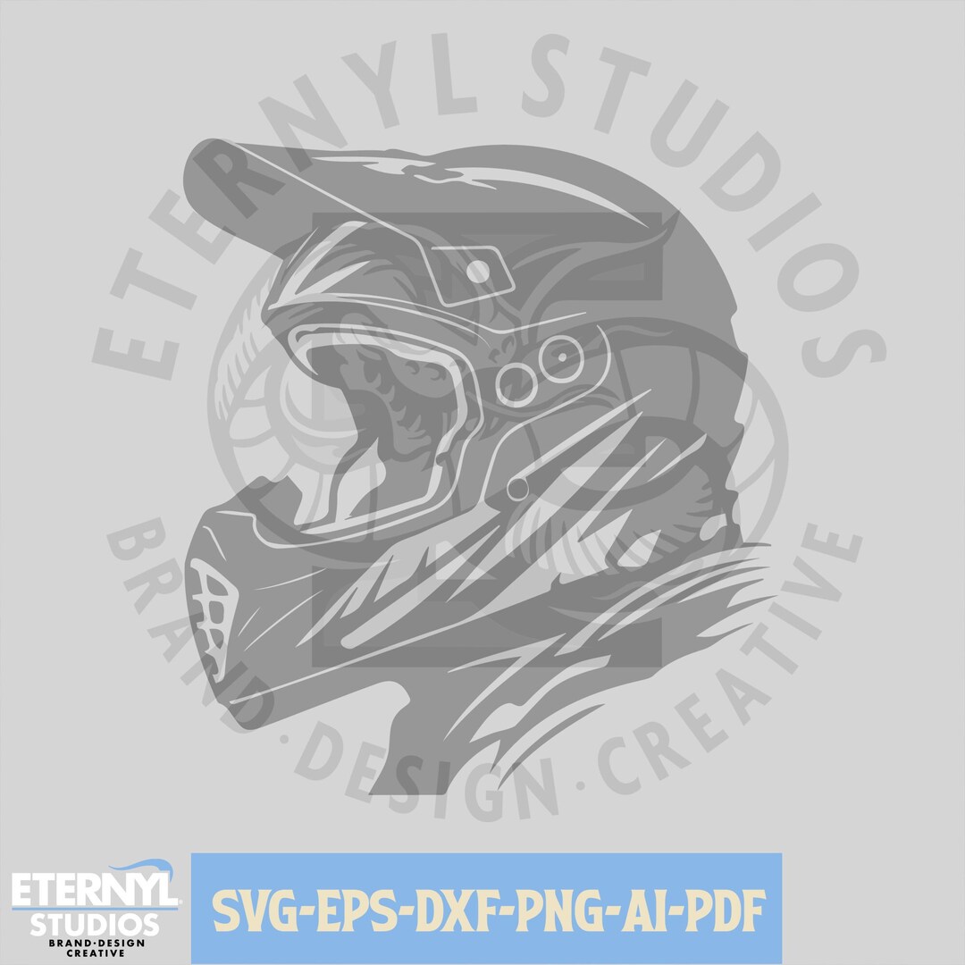 Motox Racing Helmet SVG PNG Digital Download - Cricut, Silhouette ...