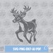 Buck SVG PNG, Instant Download, Big Buck, Big Rack Svg, Whitetail Svg ...