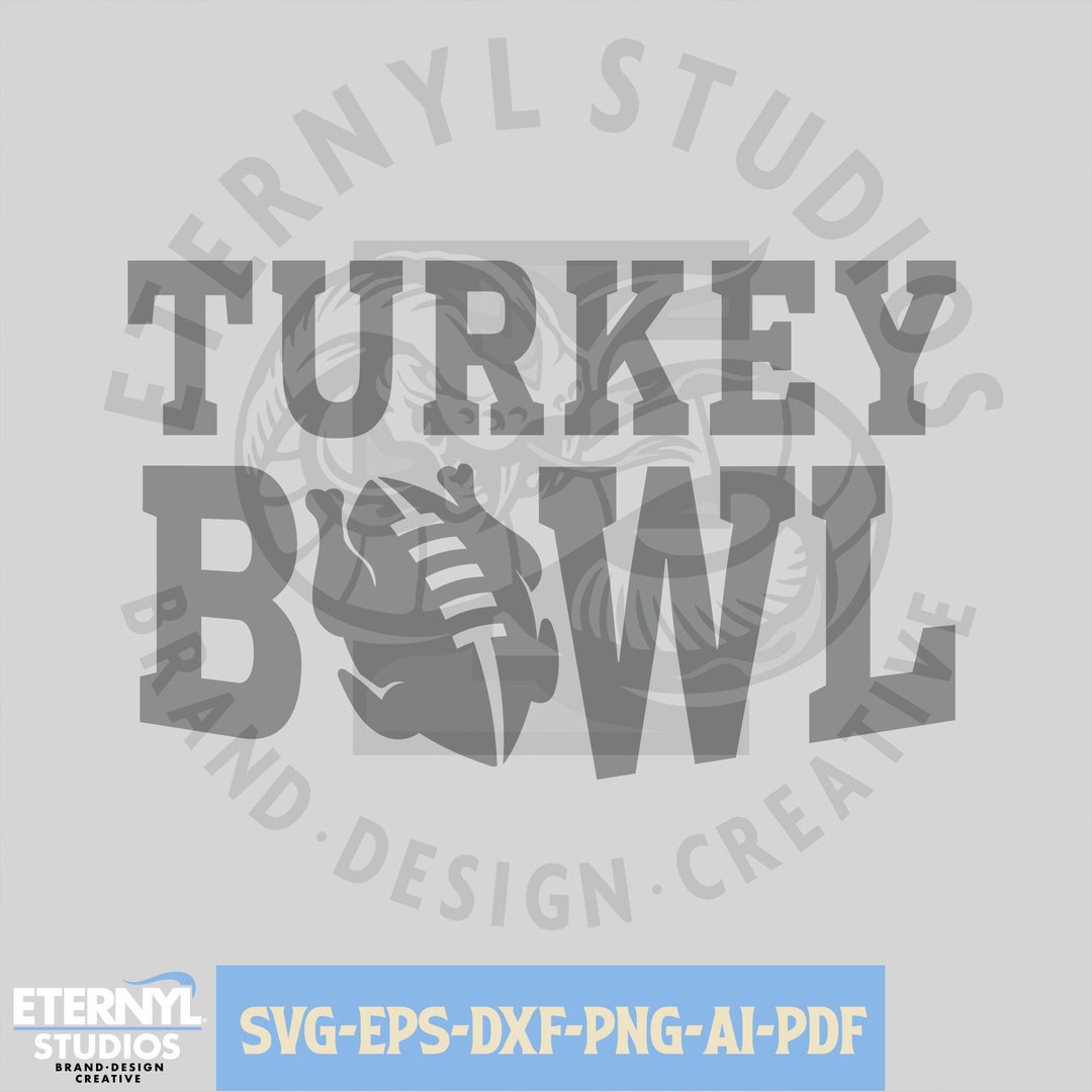 Thanksgiving Football Svg, Turkey Bowl Svg, Thanksgiving SVG ...