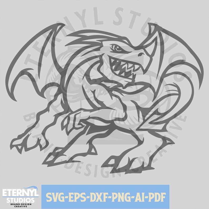 Dragon SVG / Dragon Clipart / Svg Png Pdf Eps / Dragon - Etsy