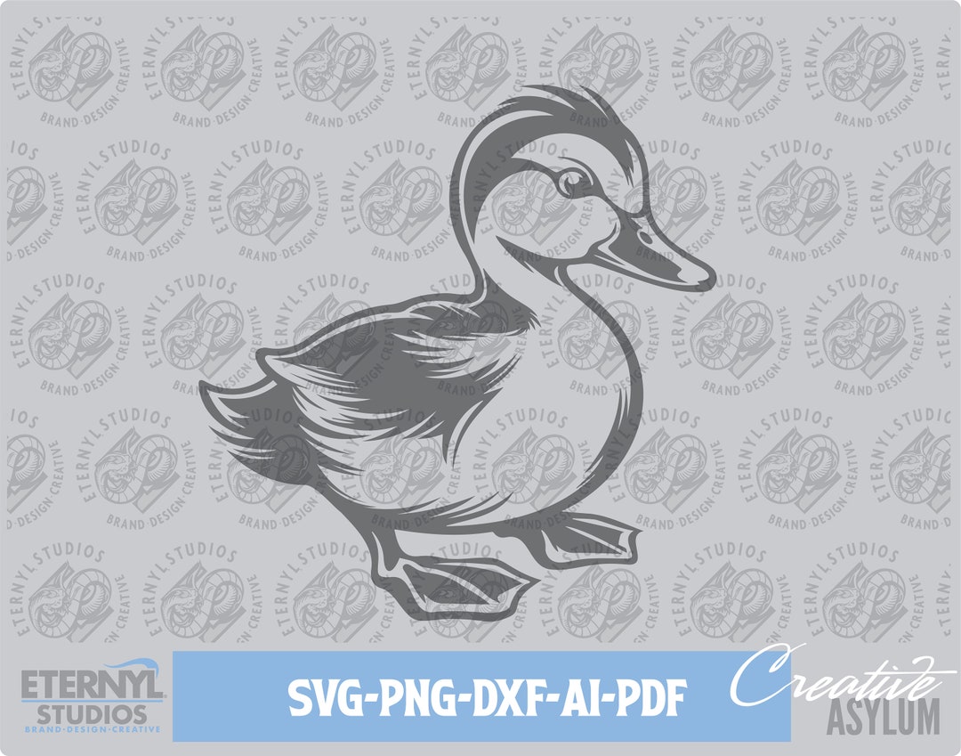 Duckling SVG PNG, Instant Download, Duck, Mallard, Wildlife, Baby Duck ...