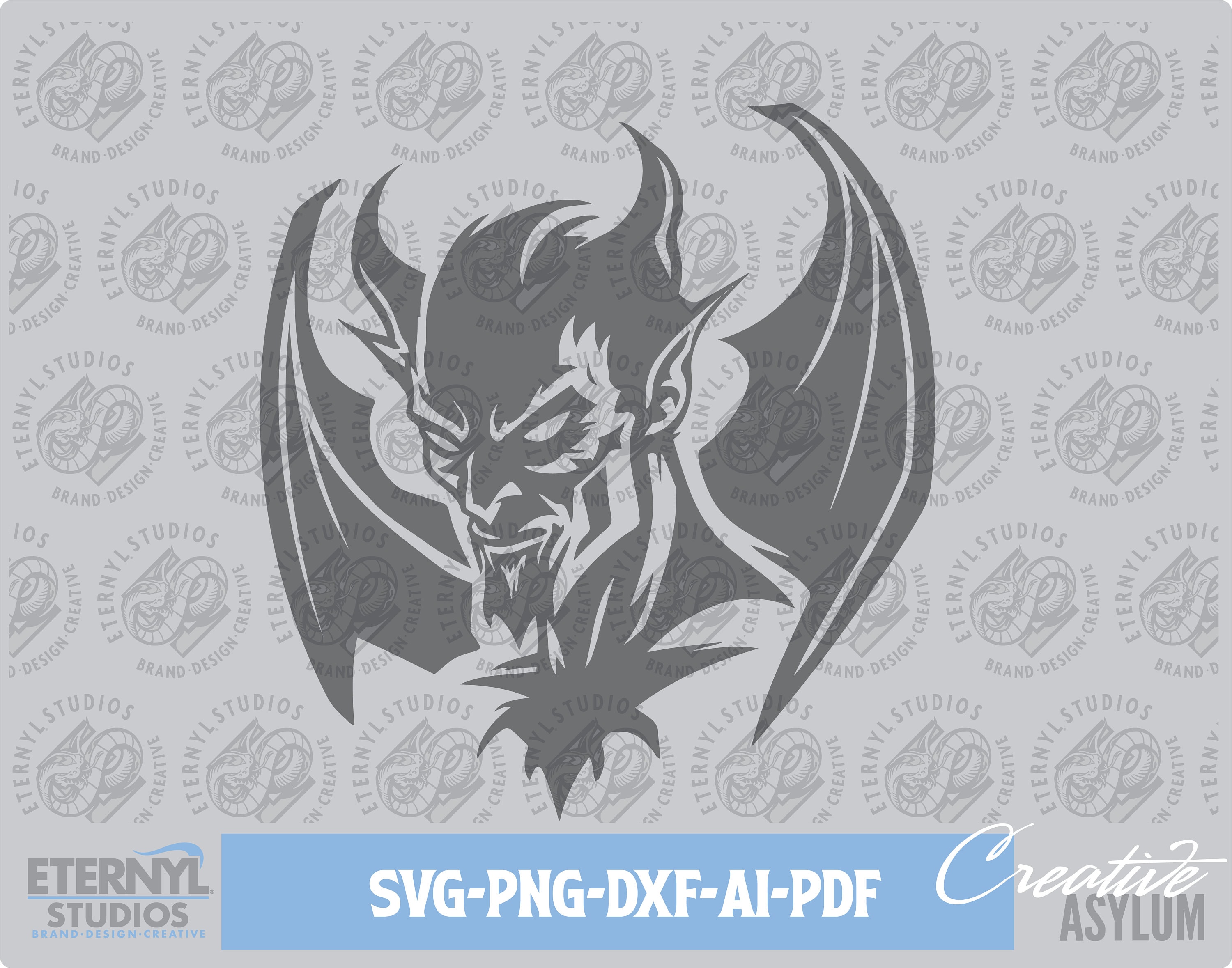 Devil SVG PNG Instant Download Devil Logo Devil Mascot - Etsy