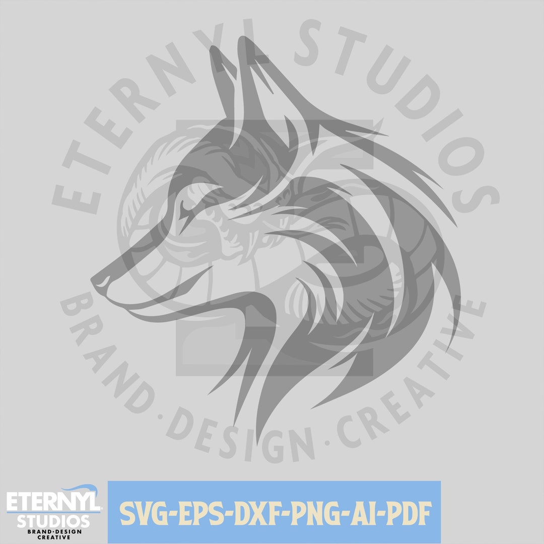 Wolf SVG PNG, Wolf Head Profile, Timber Wolf Svg, Hunting Svg, Wolf Cut ...