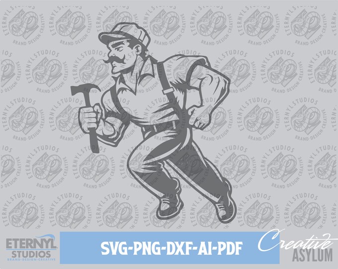 Handyman Word Logo Svg, Handyman Svg, Handyman Logo Svg, Handyman Dxf ...