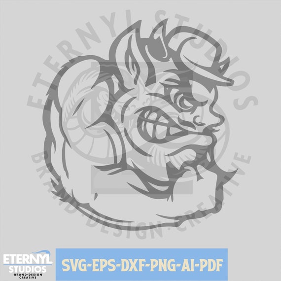 Red Devils Mascot SVG PNG Fighting Red Devils Mascot School - Etsy