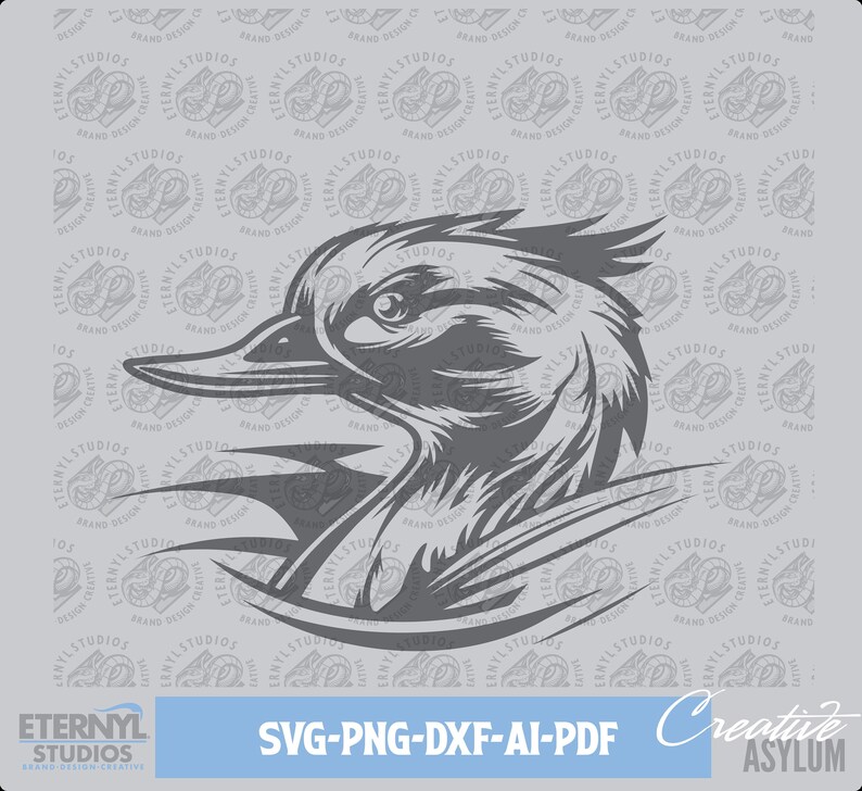 Ducks SVG PNG Digital Download Mallard Mascot Fighting - Etsy