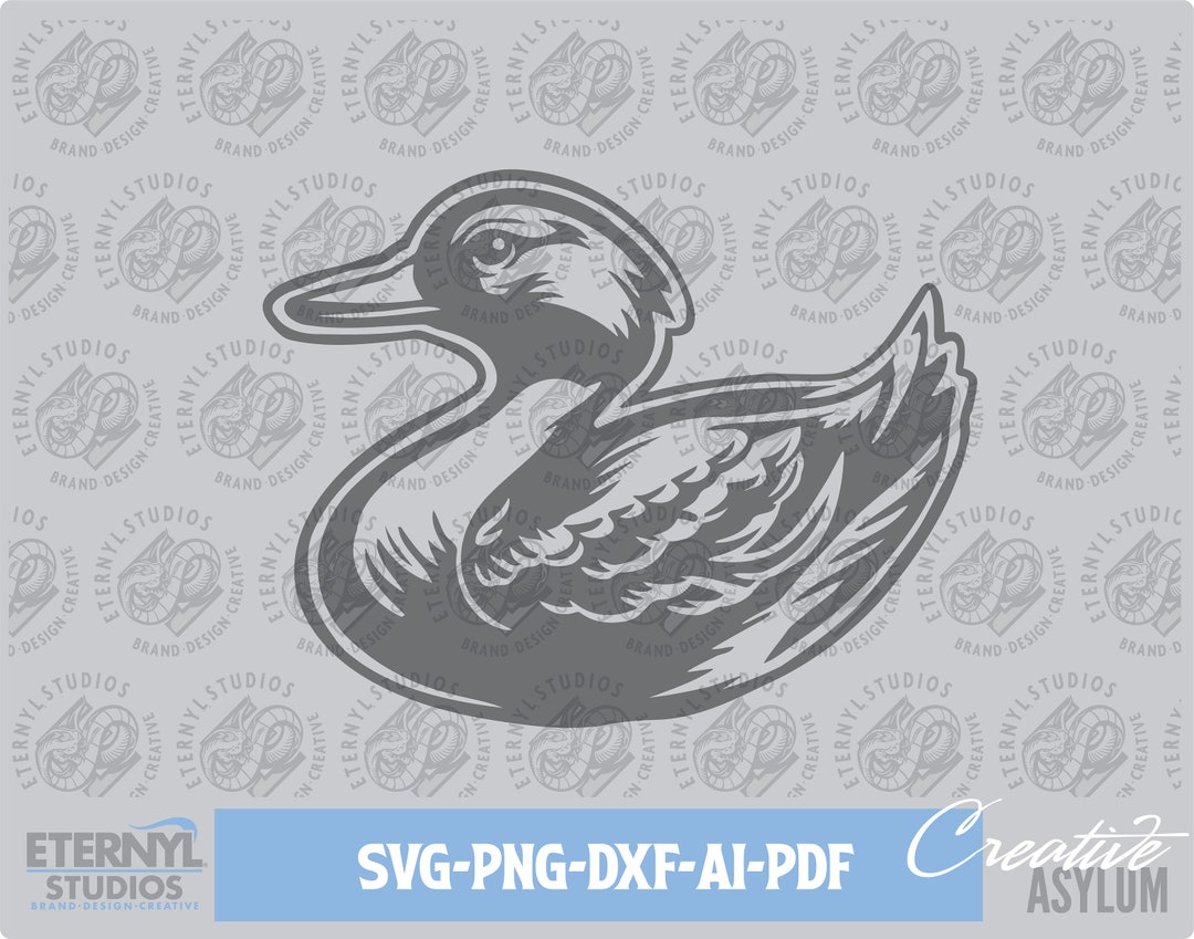 Ducks SVG PNG, Digital Download, Mallard, Mascot, Fighting Ducks ...