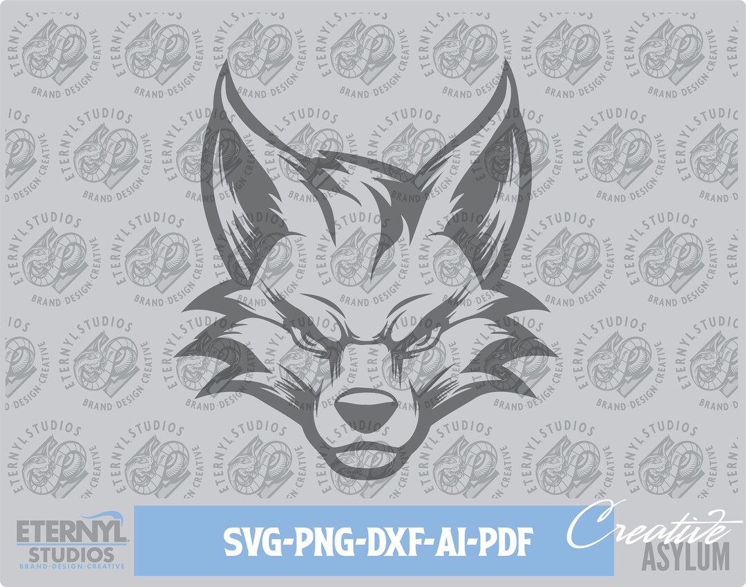 Angry Fox SVG: Coyote Jackal Clipart (digital Download) - Etsy