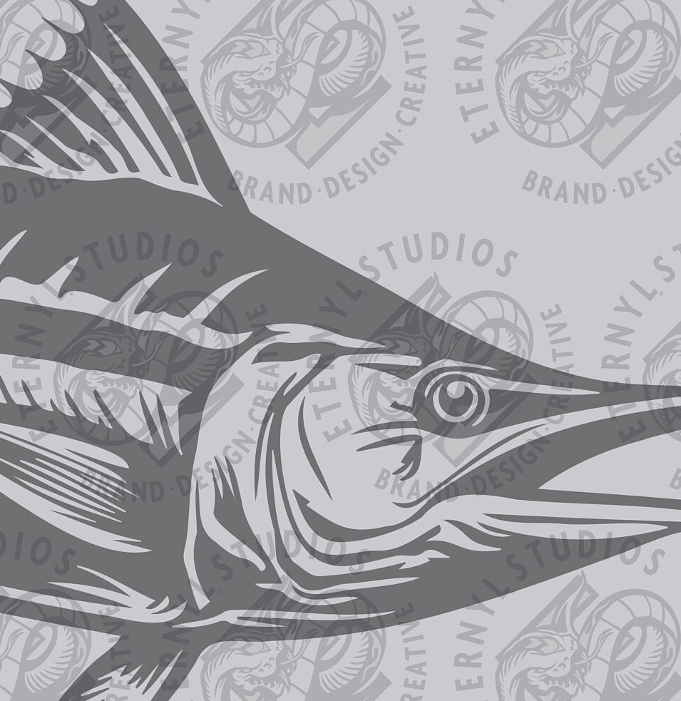 Wahoo SVG PNG Wahoo Fish Jumping Wahoo Hoo Ono Digital - Etsy
