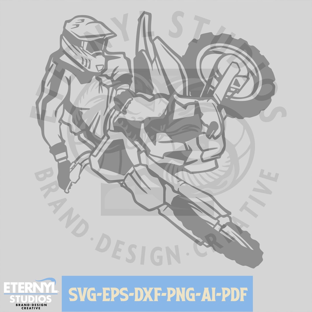 Motox Bike Svg, Motocross Rider SVG, Motox Svg, Motox Clipart, Cut ...